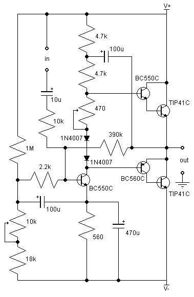 21W Class AB Audio Amplifier - Amplifier Circuit Design 21W Class AB Audio Amplifier - Amplifier Circuit Design